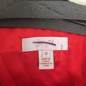 scripted | Jackets & Coats | Scripted Tiered Faux Fur Jacket In Brilliant Poppy | Poshmark